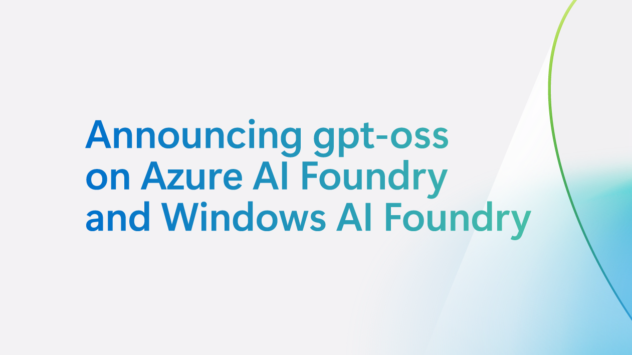 Modelo open-source da OpenAI: gpt-oss no Azure e Windows AI - Vale Itajai
